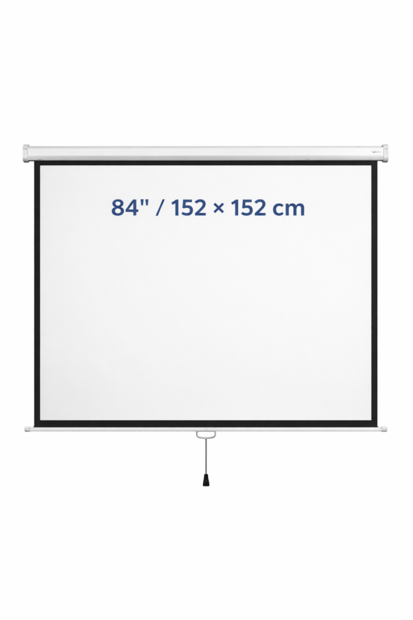 SINOSCREEN M152 Manual Pull-Down Projection Screen (152 × 152 cm ...